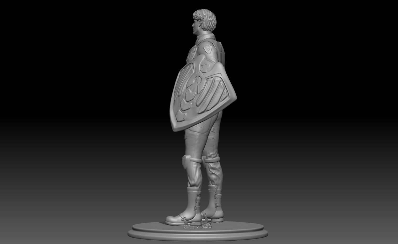 Soldier Boy 3D Print Figure 3D model 3D printable | CGTrader