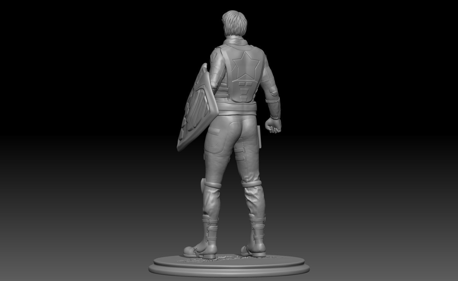 Soldier Boy 3D Print Figure 3D model 3D printable | CGTrader