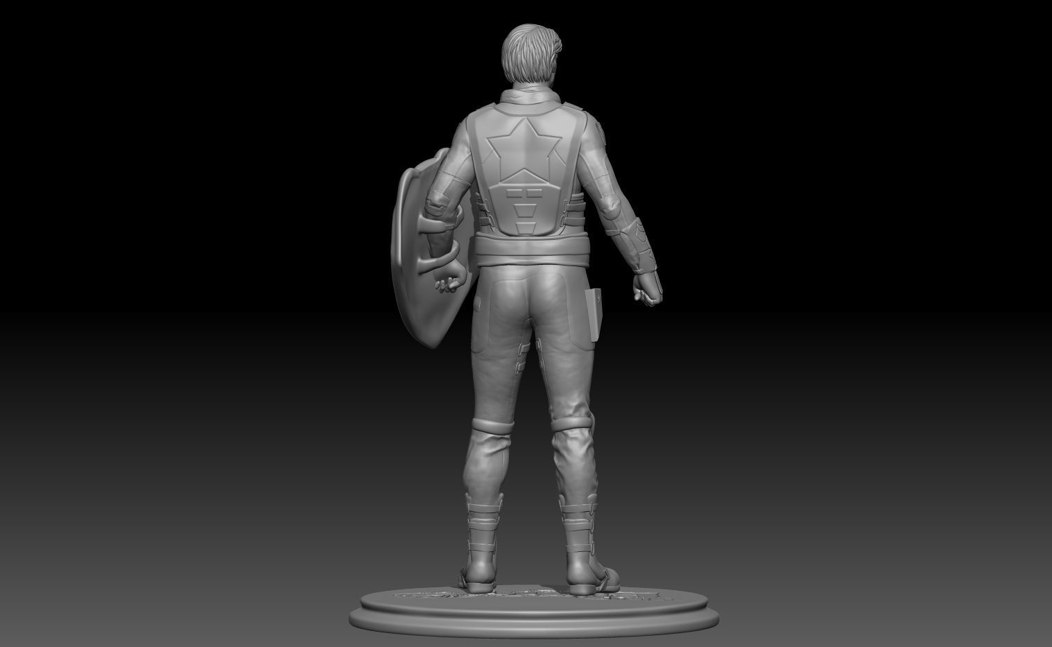Soldier Boy 3D Print Figure 3D model 3D printable | CGTrader