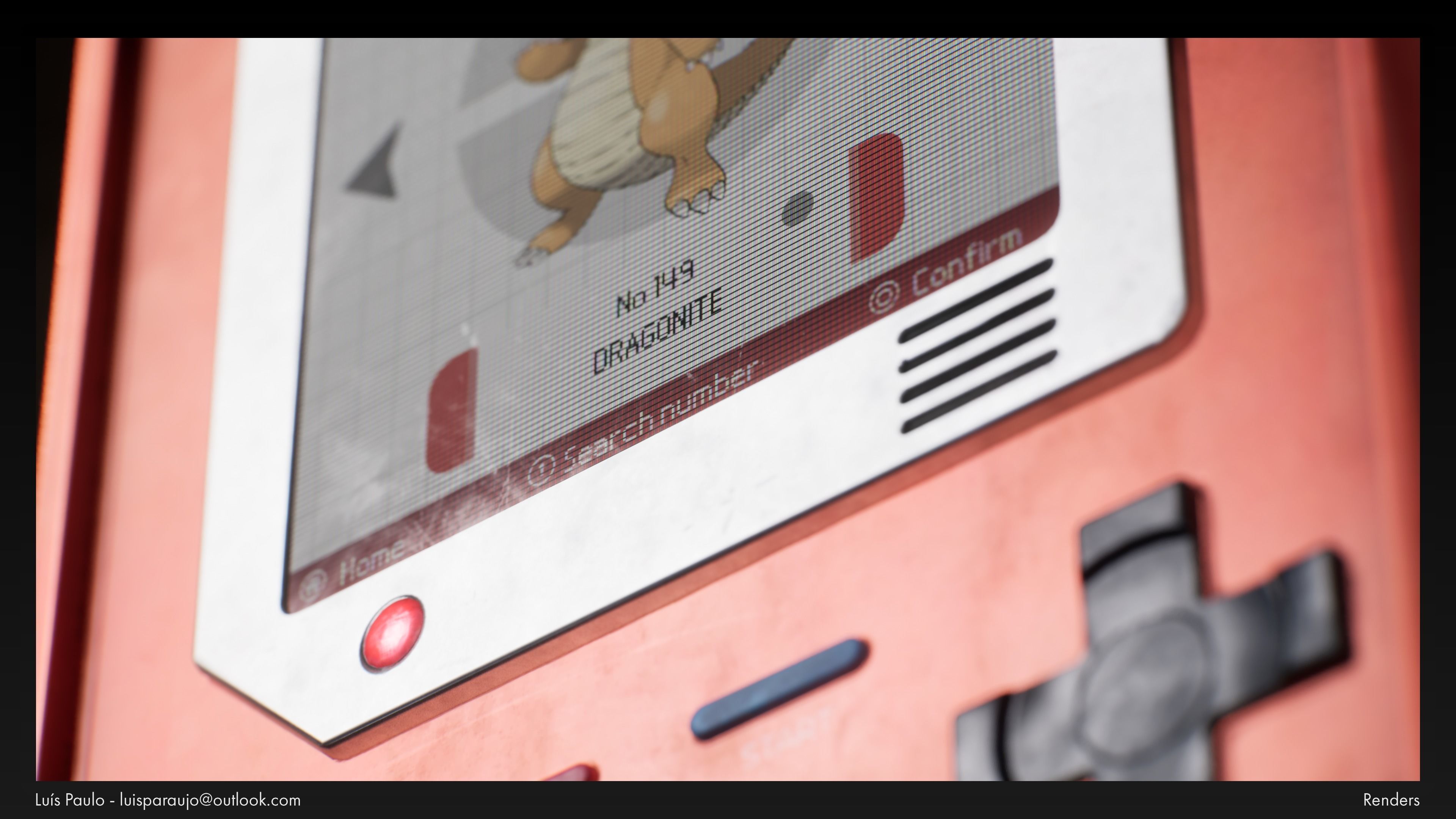 3D model Realistic Pokedex Model VR / AR / low-poly | CGTrader