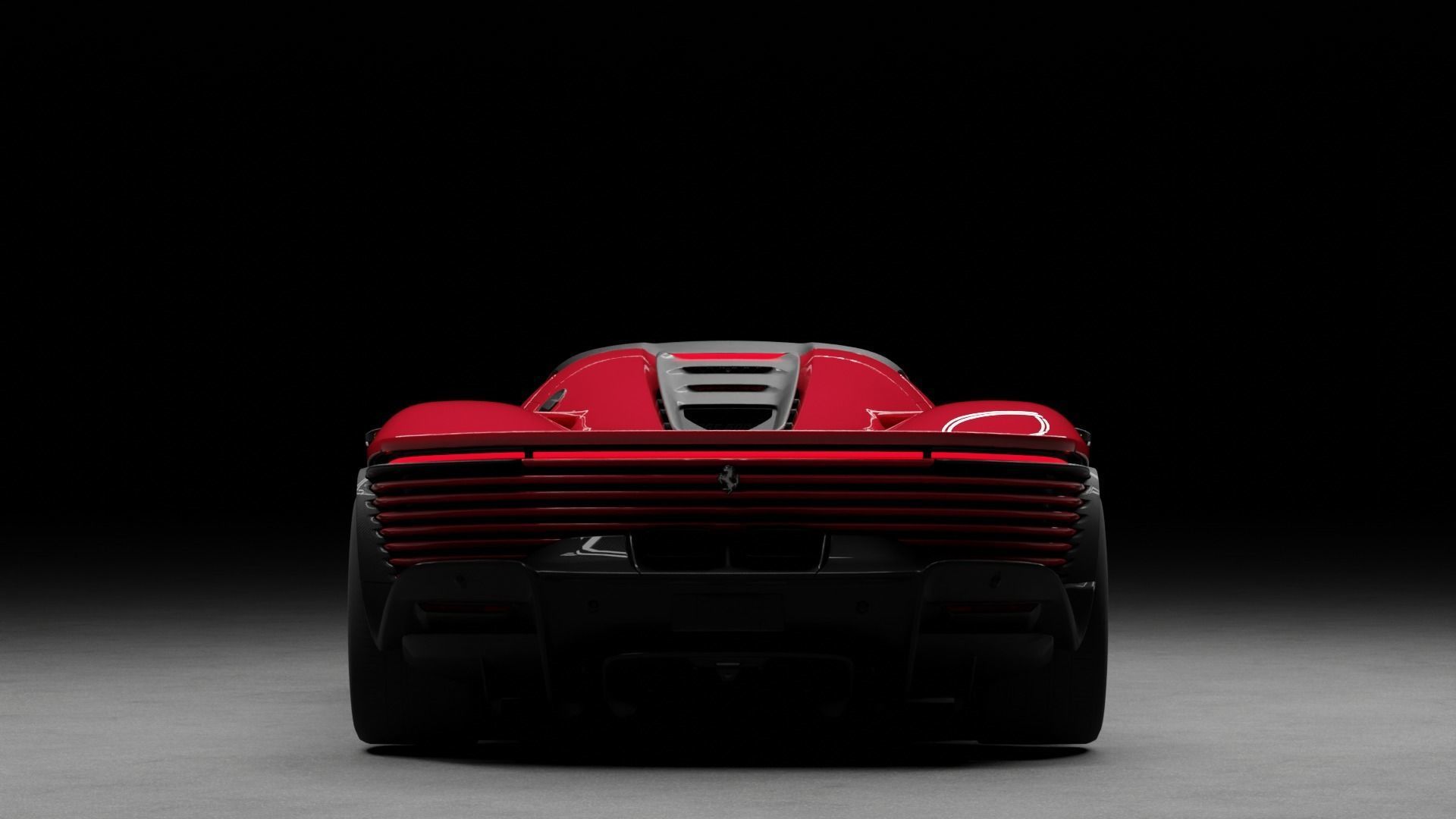 Ferrari Daytona SP3 3D model animated rigged | CGTrader
