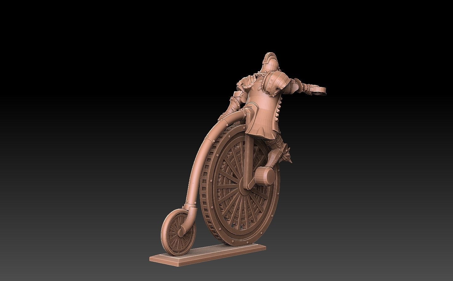 Steampunk Wheeled Hussars Cavalry ROYALTY FREE VERSION 3D model 3D ...