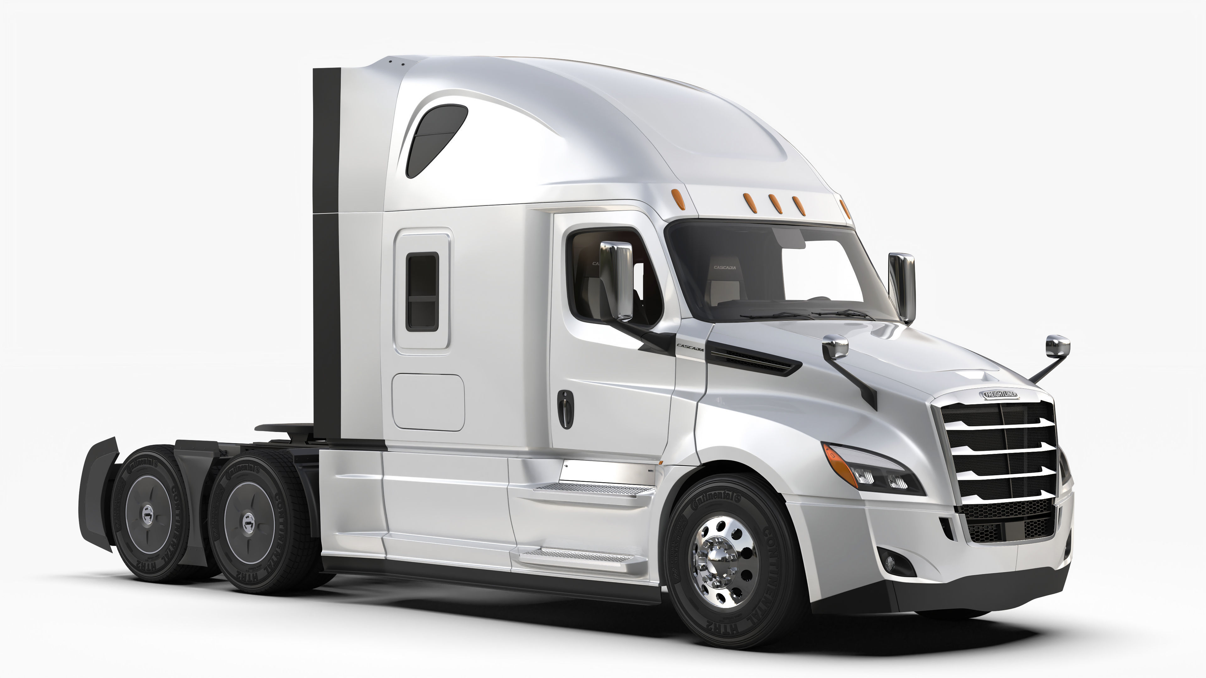 Freightliner Cascadia 2017 - Present HQ Interior 3D model | CGTrader