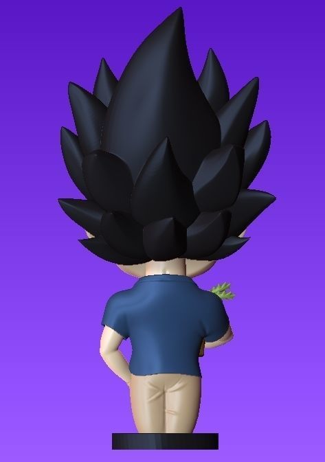VEGETA CHIBI VEGETABLES 3D model 3D printable | CGTrader