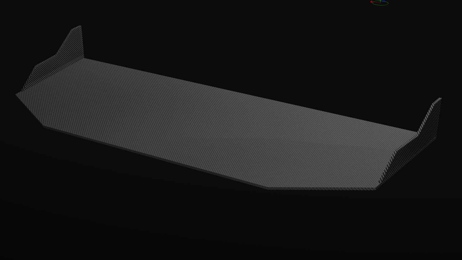 3D model car splitter VR / AR / low-poly | CGTrader