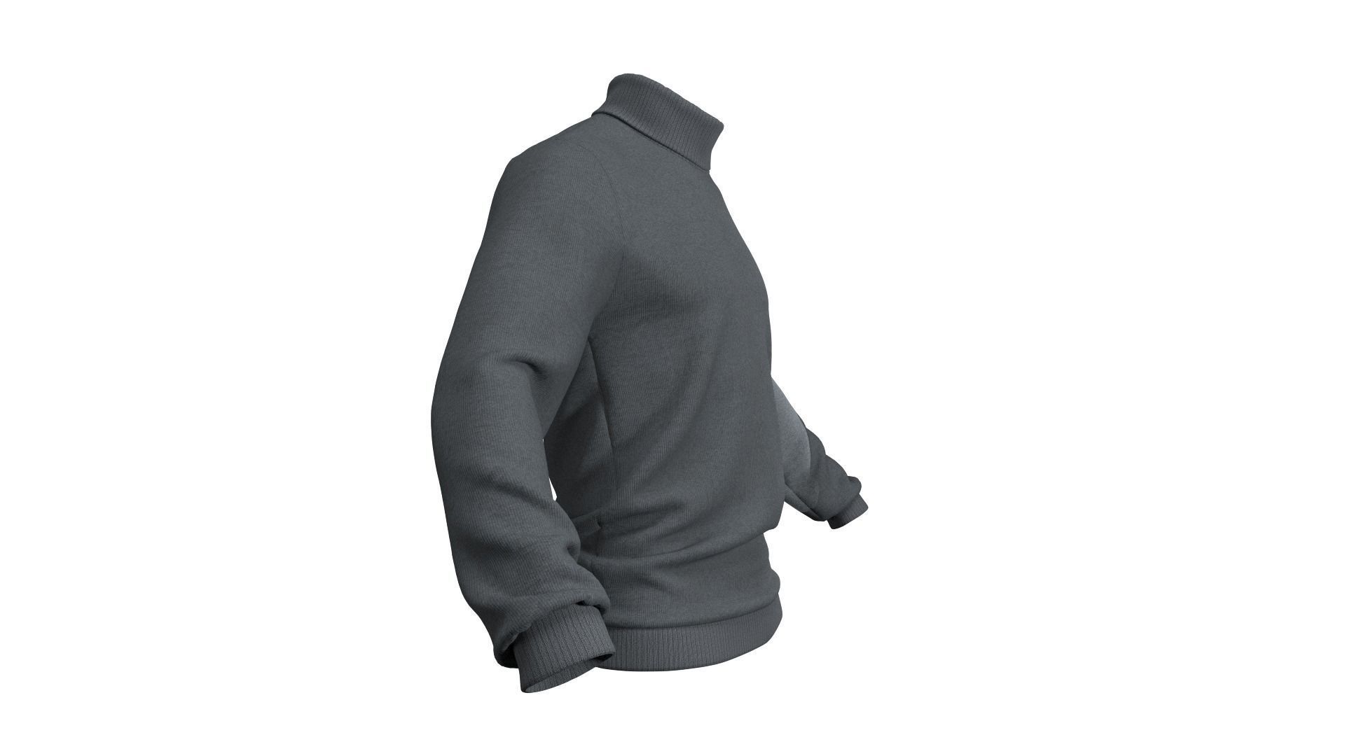 Male Sweater - Marvelous Designer 3D model | CGTrader