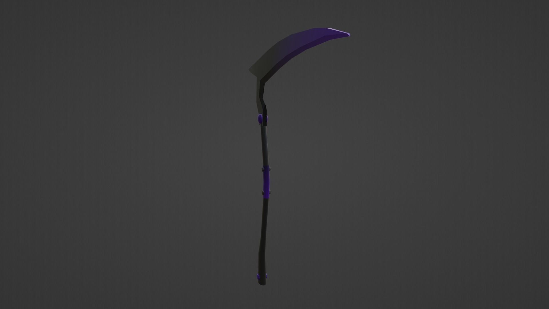 3D model FUTURISTIC CYBERPUNK SICKLE VR / AR / low-poly | CGTrader