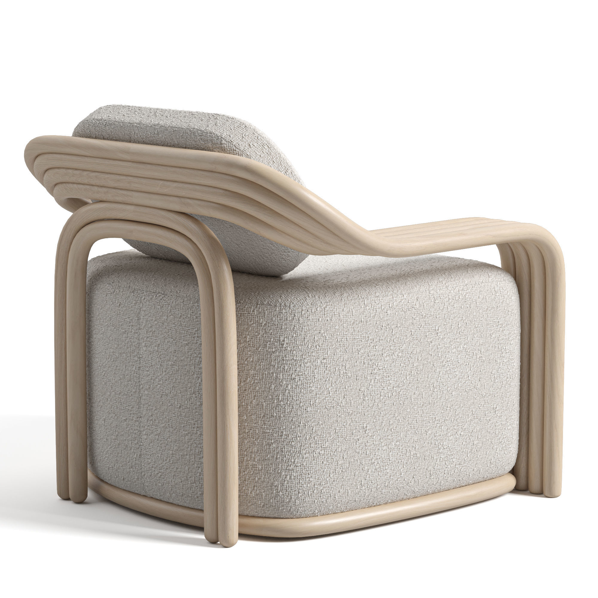 Claude Armchair 3D model | CGTrader