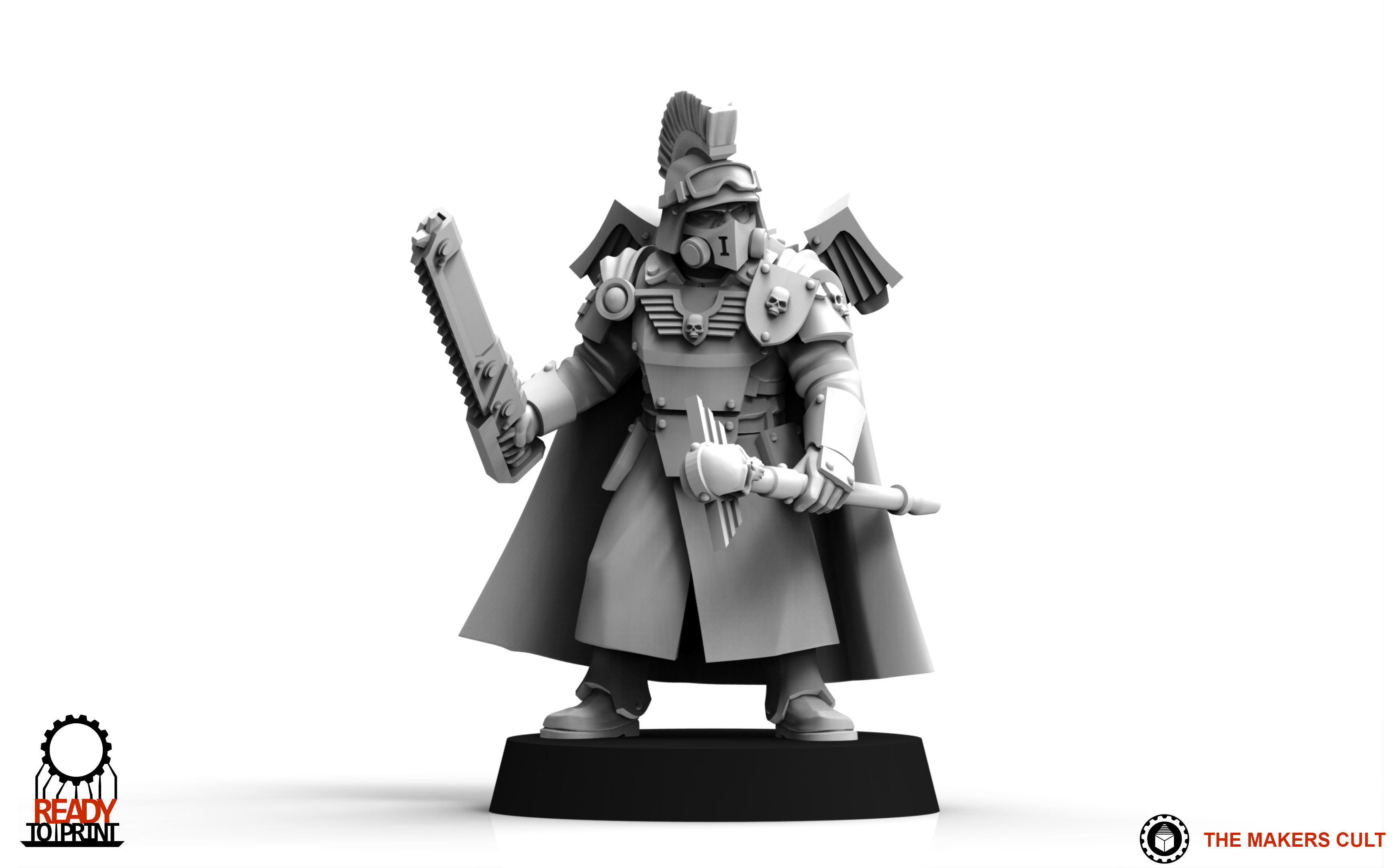 Universal Guard - Shock Commander 3D model 3D printable | CGTrader