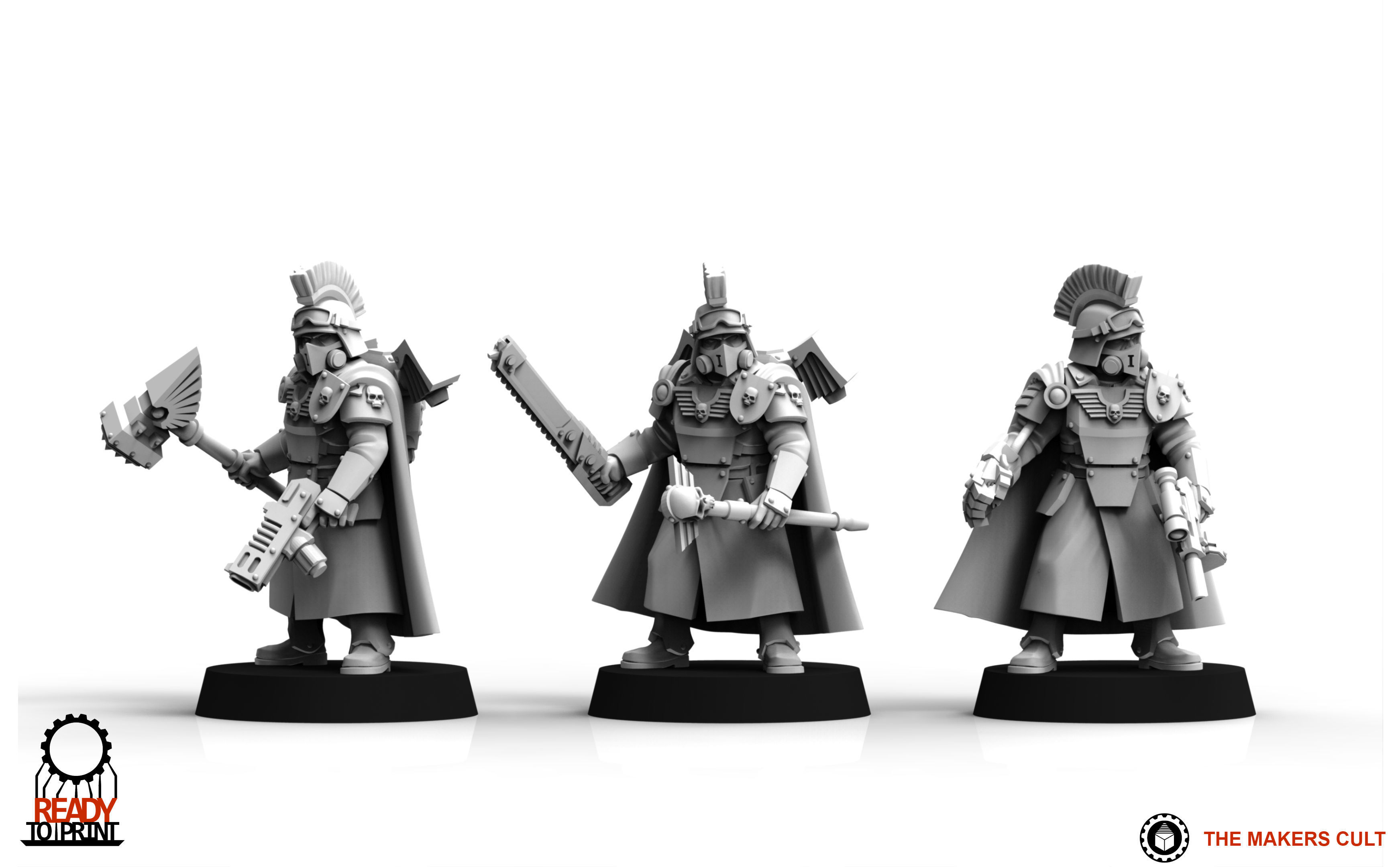 Universal Guard - Shock Commander 3D model 3D printable | CGTrader