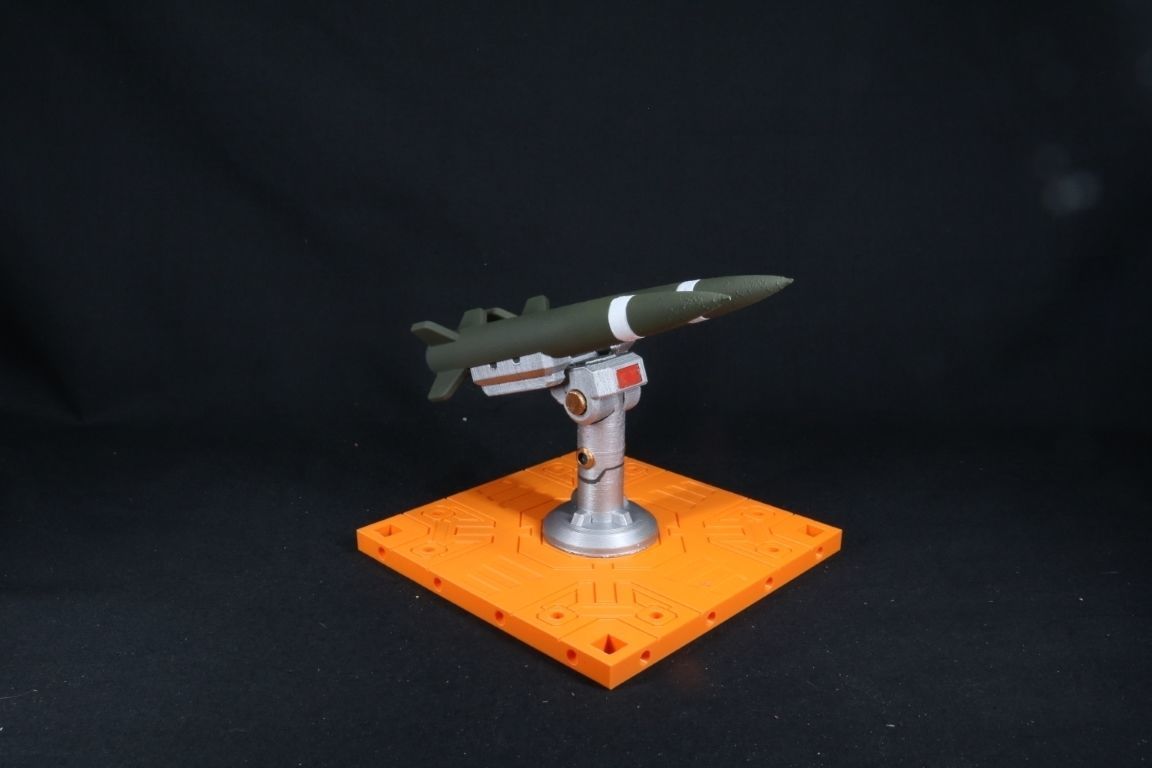 CyberBase System Anti-Air Missile Site 3D model 3D printable | CGTrader