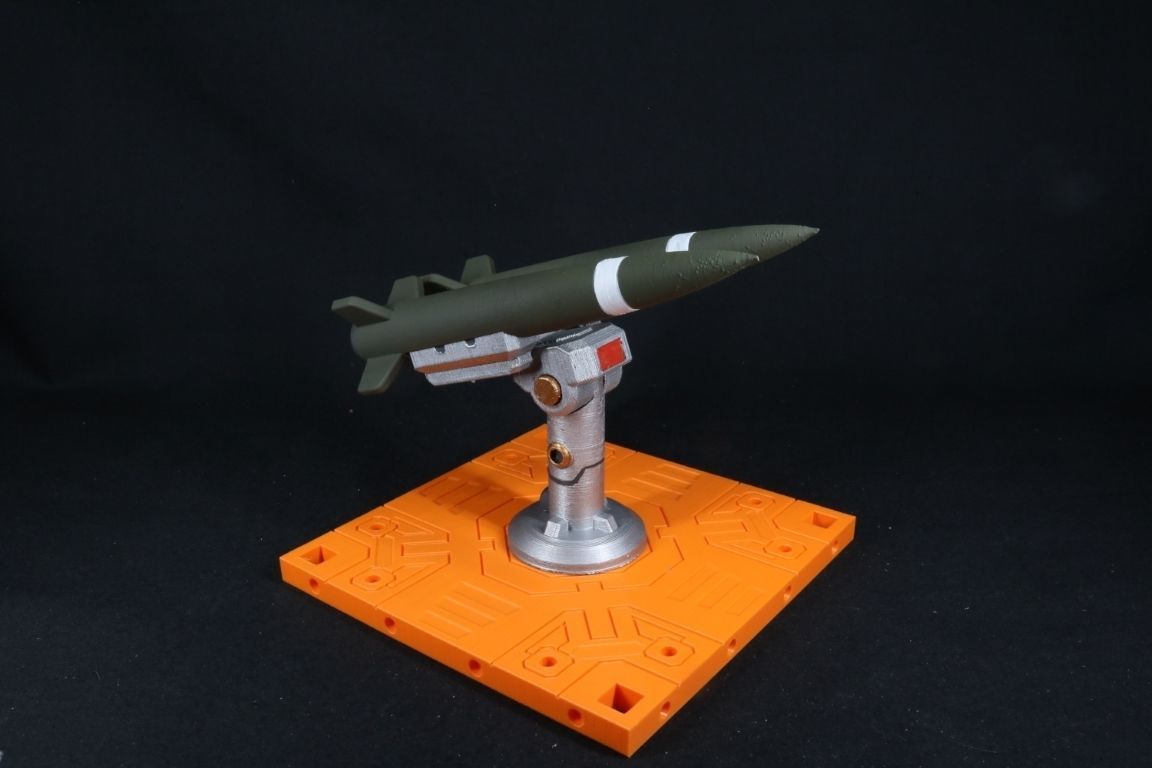 CyberBase System Anti-Air Missile Site 3D model 3D printable | CGTrader