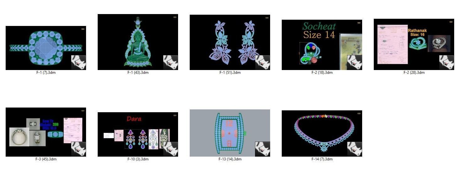 9 models 3 d drawing uploaded for free try and see 3D model 3D ...