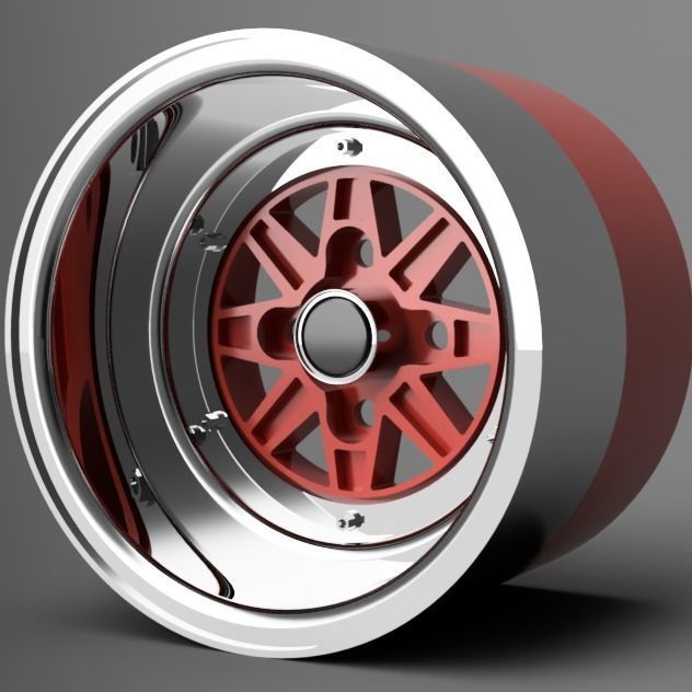 1 24 scale 14 Inch SSR MK3 With Stretch Tires 3D model 3D printable ...