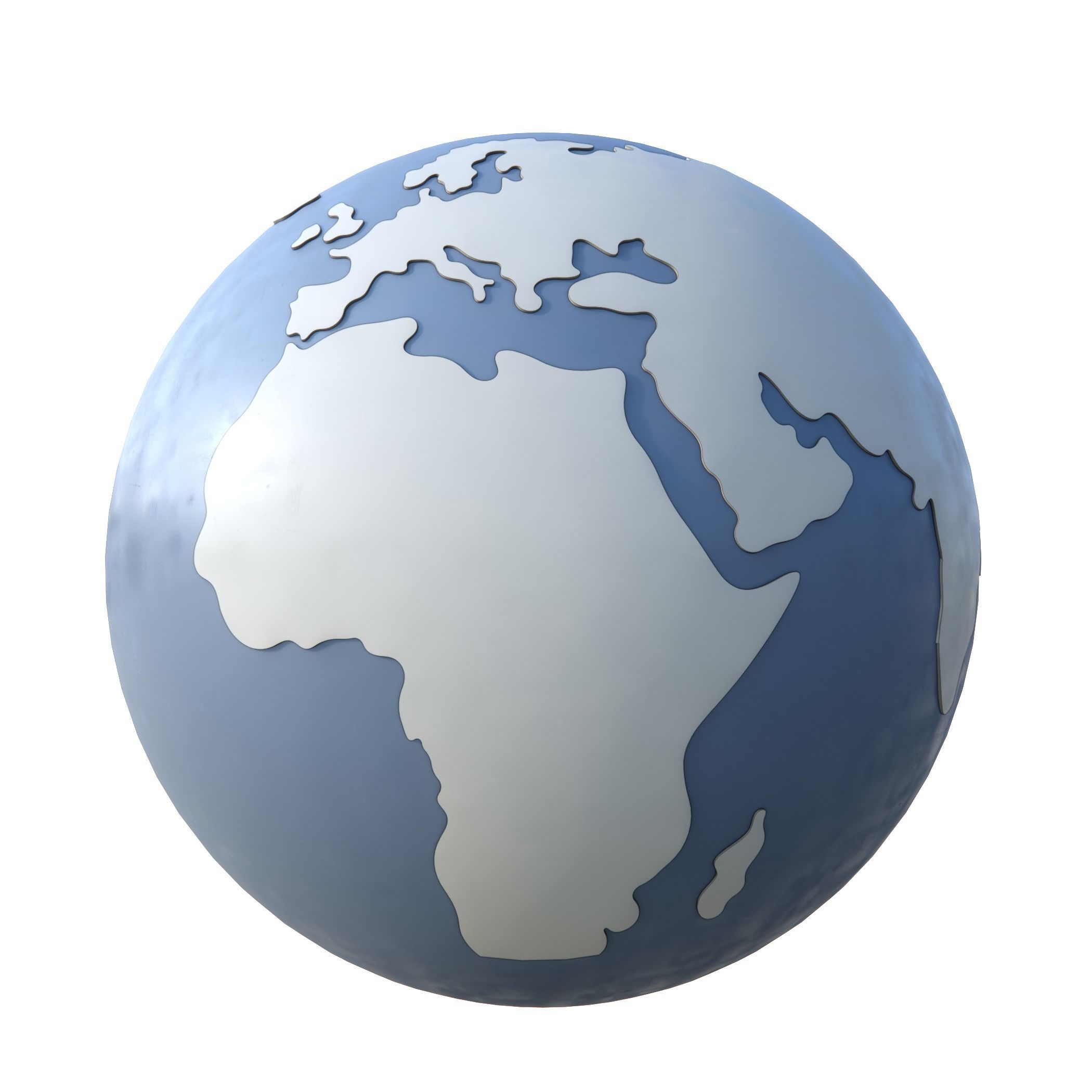 3D model Earth Globe Low-Poly VR / AR / low-poly | CGTrader