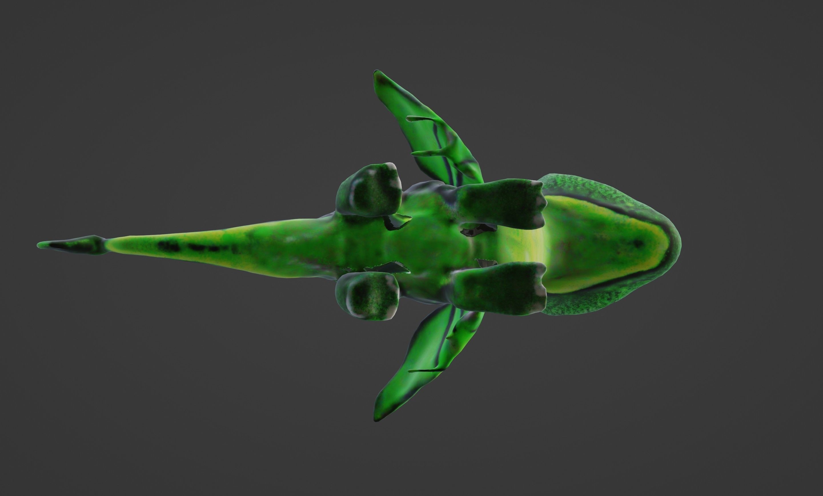 Symbol - Small Green Dragon 3D Model 3D model | CGTrader
