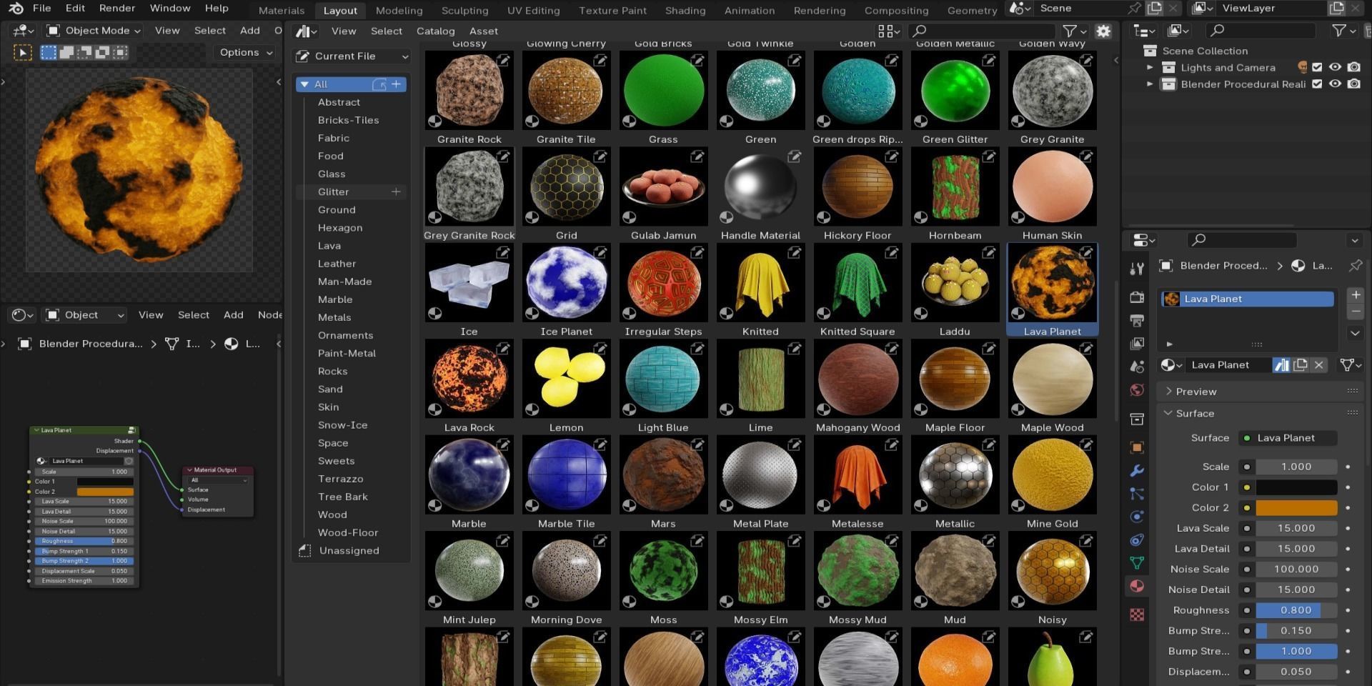 Blender Procedural Realistic Materials Texture | CGTrader