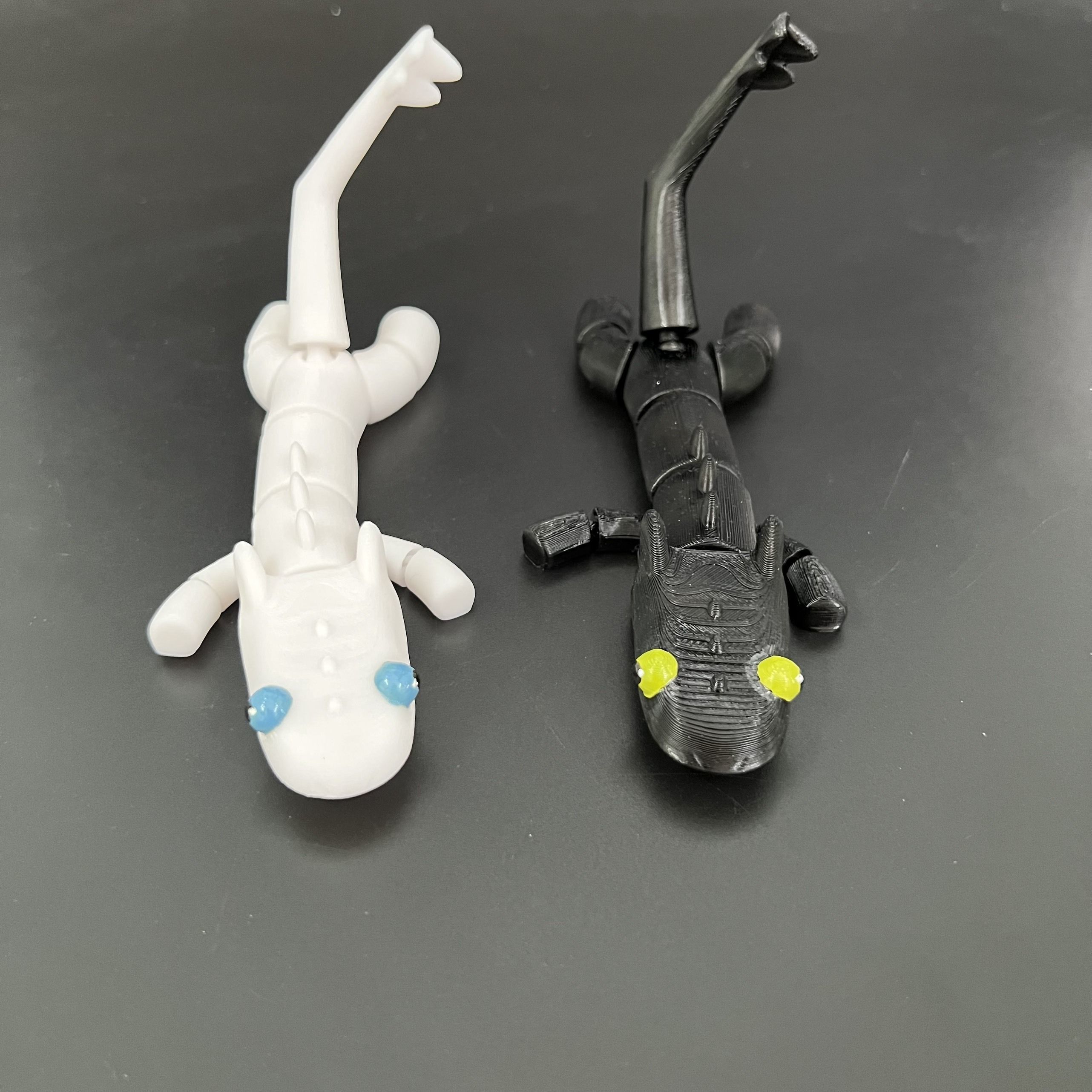 TOOTHLESS DANCING MEME FLEXI - NO SUPPORT - MULTICOLOR 3D model 3D ...