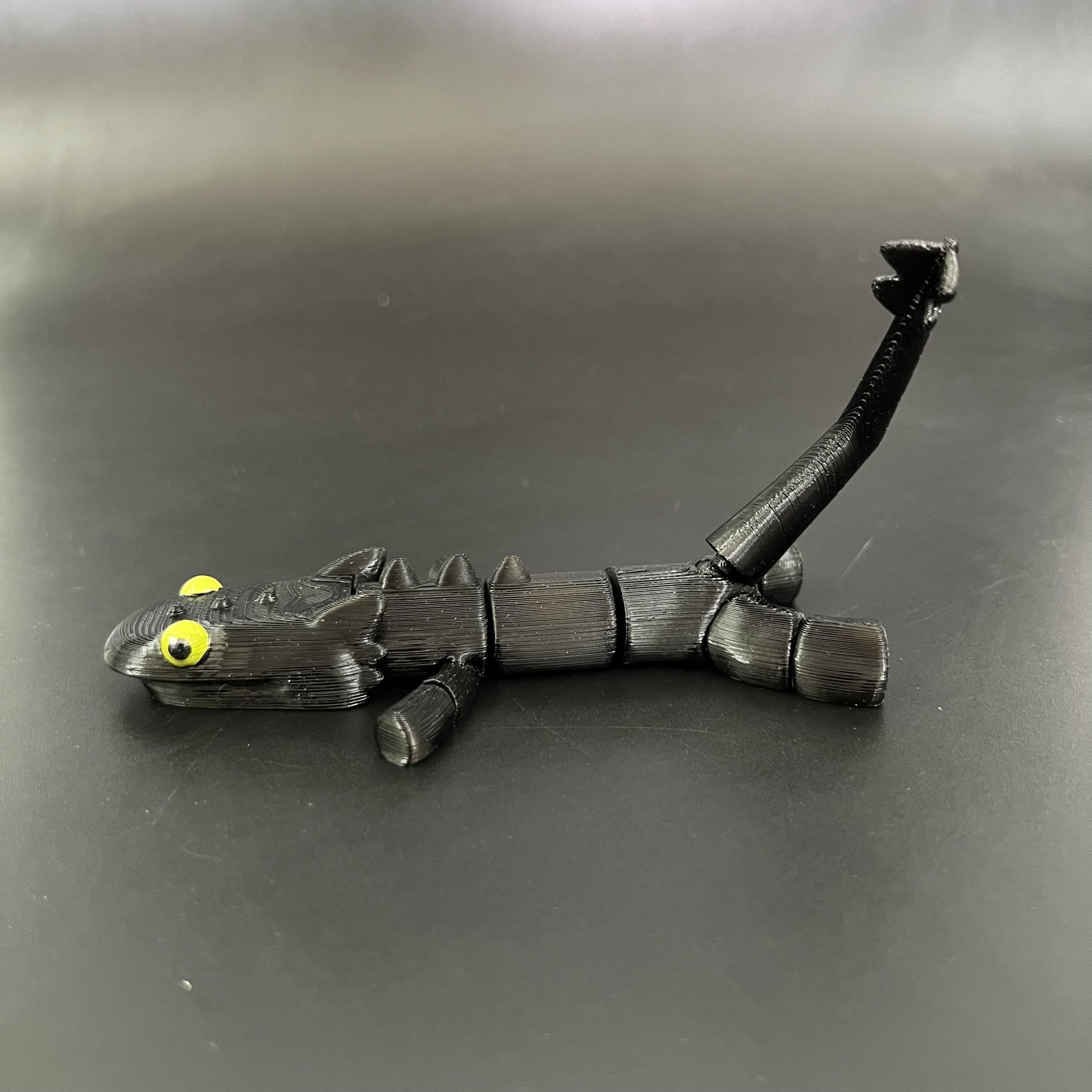 TOOTHLESS DANCING MEME FLEXI - NO SUPPORT - MULTICOLOR 3D model 3D ...