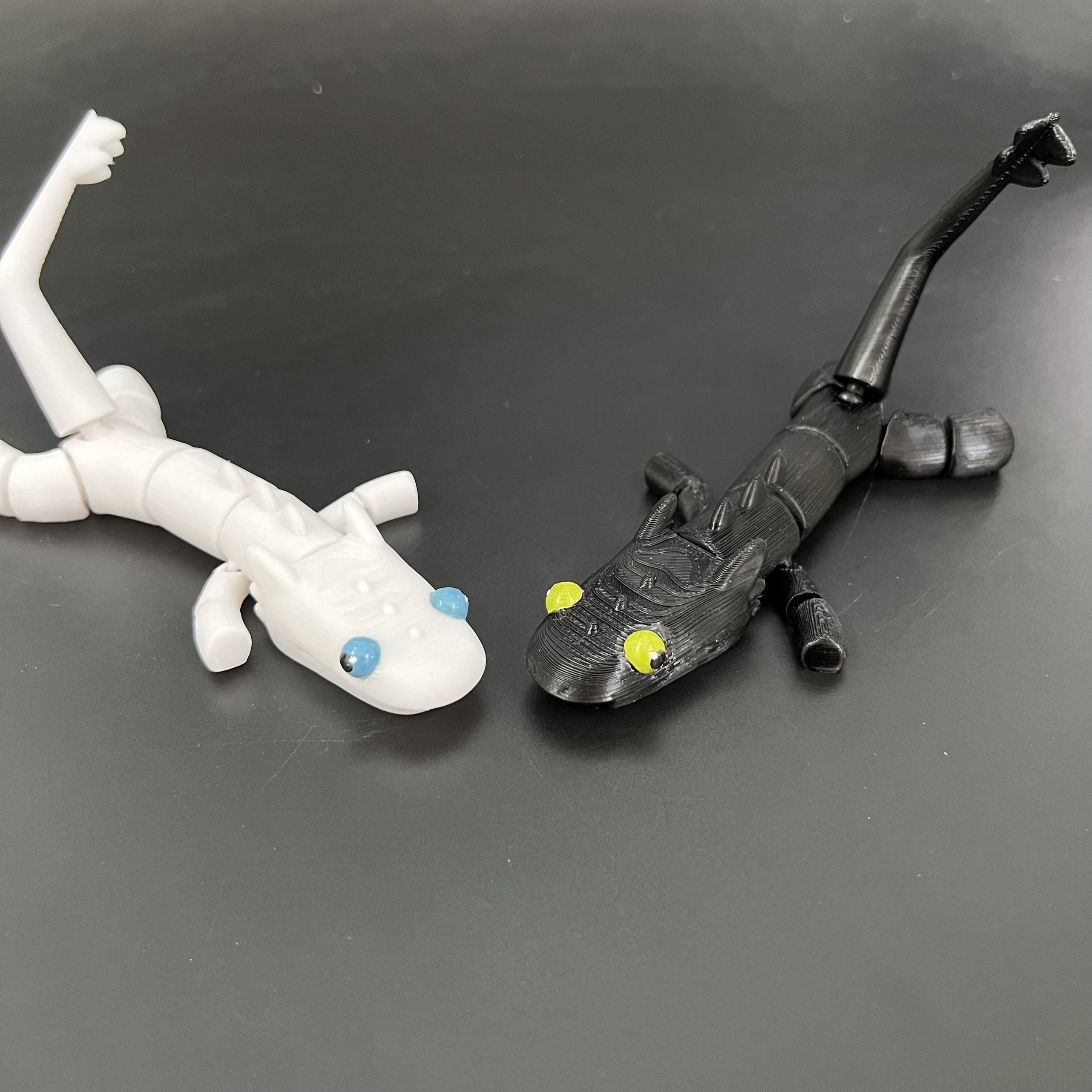 TOOTHLESS DANCING MEME FLEXI - NO SUPPORT - MULTICOLOR 3D model 3D ...