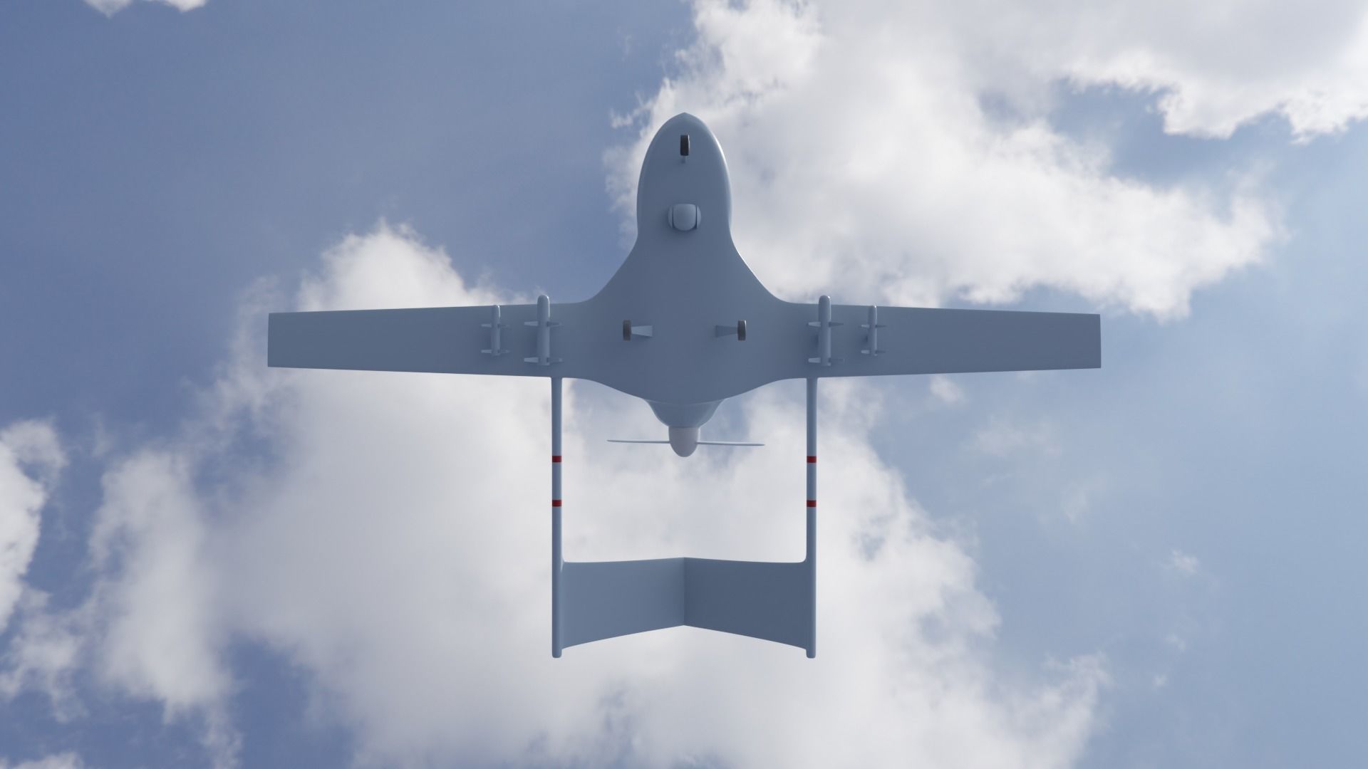 Bayraktar tb2 UCAV Drone 3D 3D model | CGTrader