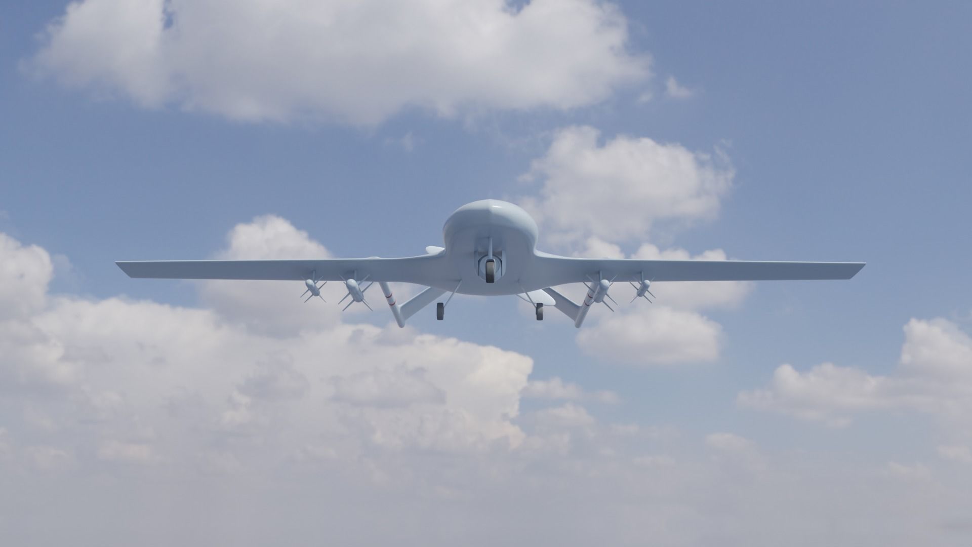 Bayraktar tb2 UCAV Drone 3D 3D model | CGTrader