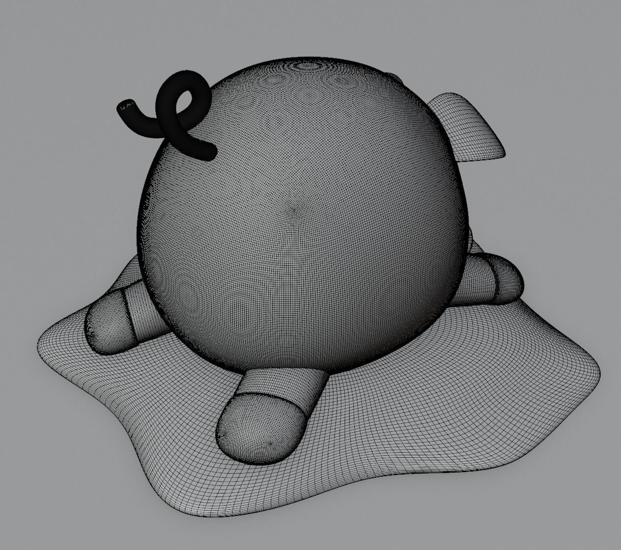Pokemon Lechonk 3D model for 3D print 3D model 3D printable | CGTrader