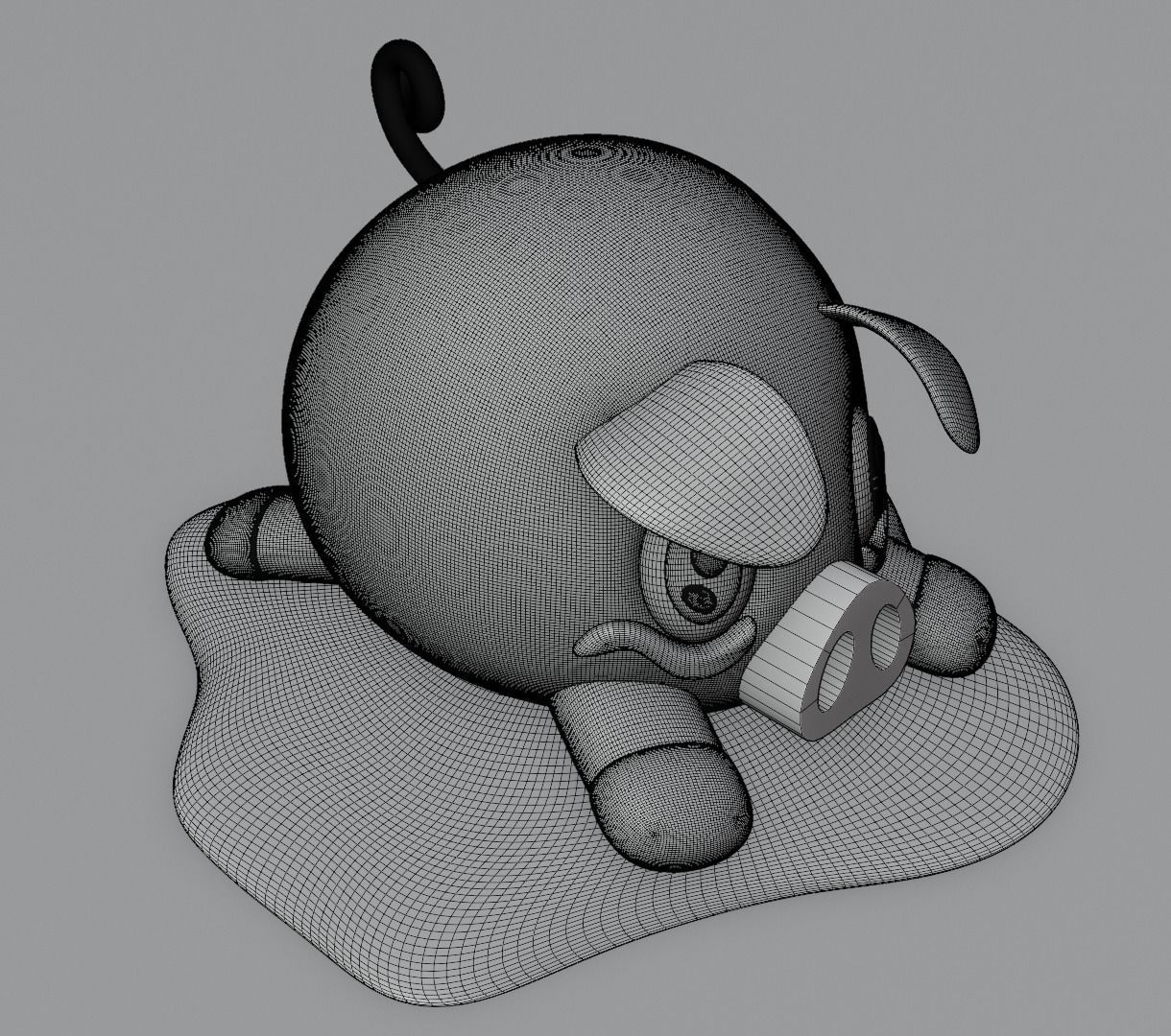 Pokemon Lechonk 3D model for 3D print 3D model 3D printable | CGTrader