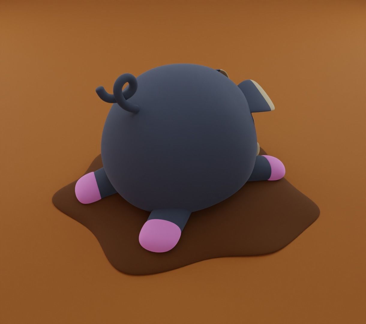 Pokemon Lechonk 3D model for 3D print 3D model 3D printable | CGTrader