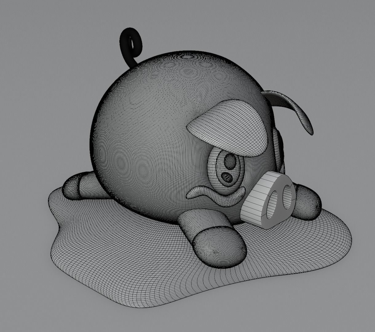 Pokemon Lechonk 3D model for 3D print 3D model 3D printable | CGTrader