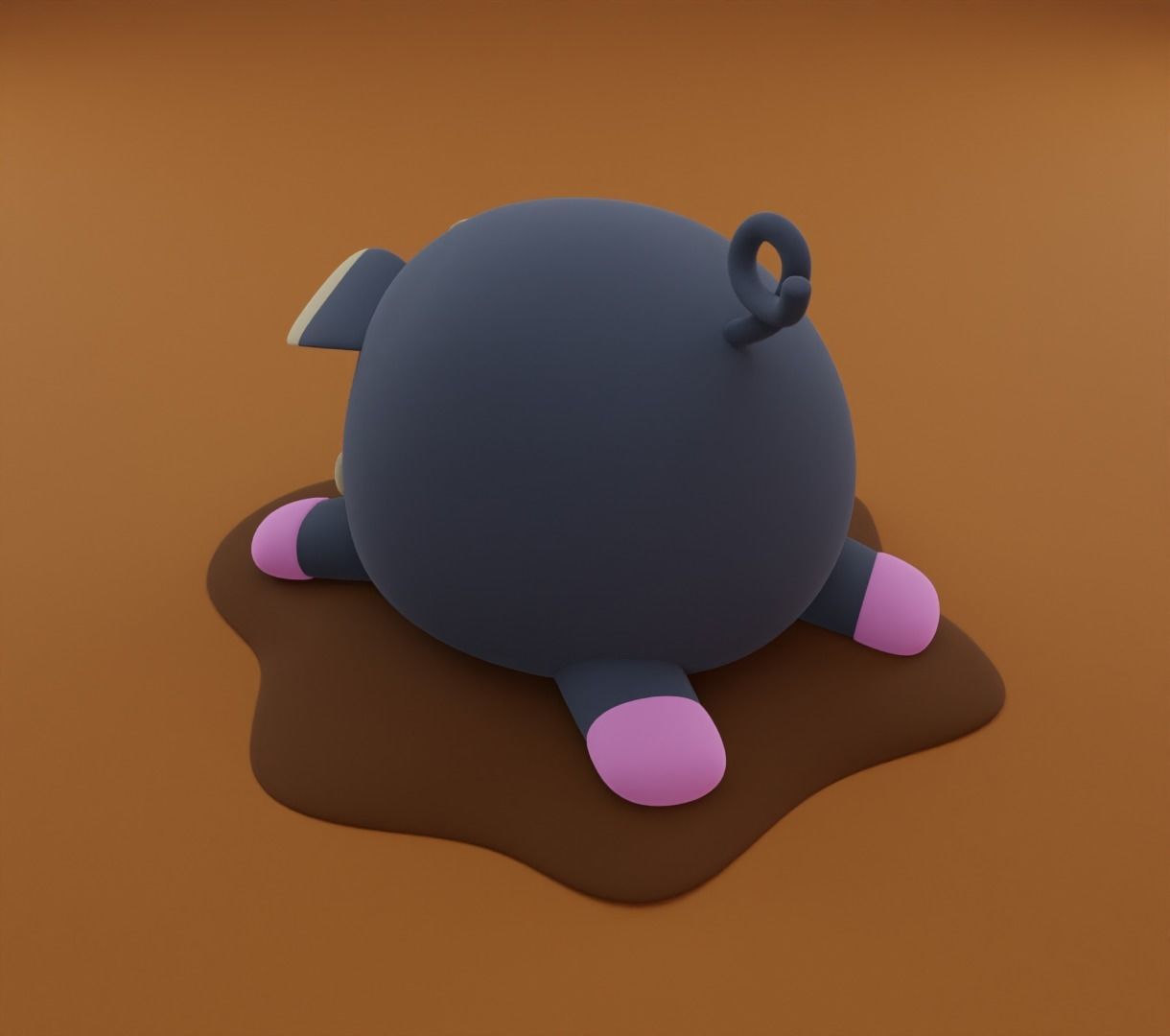 Pokemon Lechonk 3D model for 3D print 3D model 3D printable | CGTrader