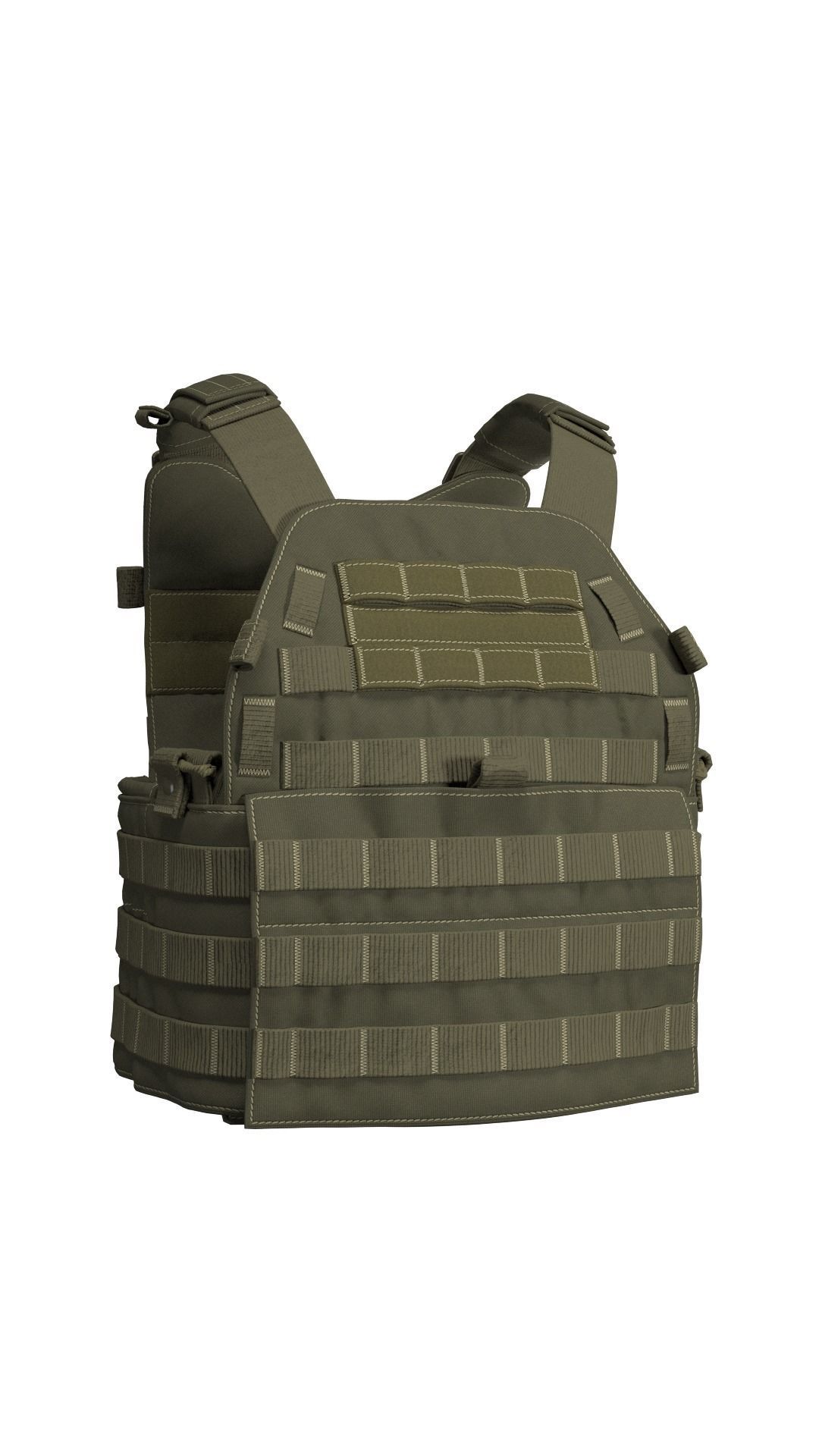 Military Bulletproof Vest LBT 6094 - Marvelous Designer 3D model | CGTrader