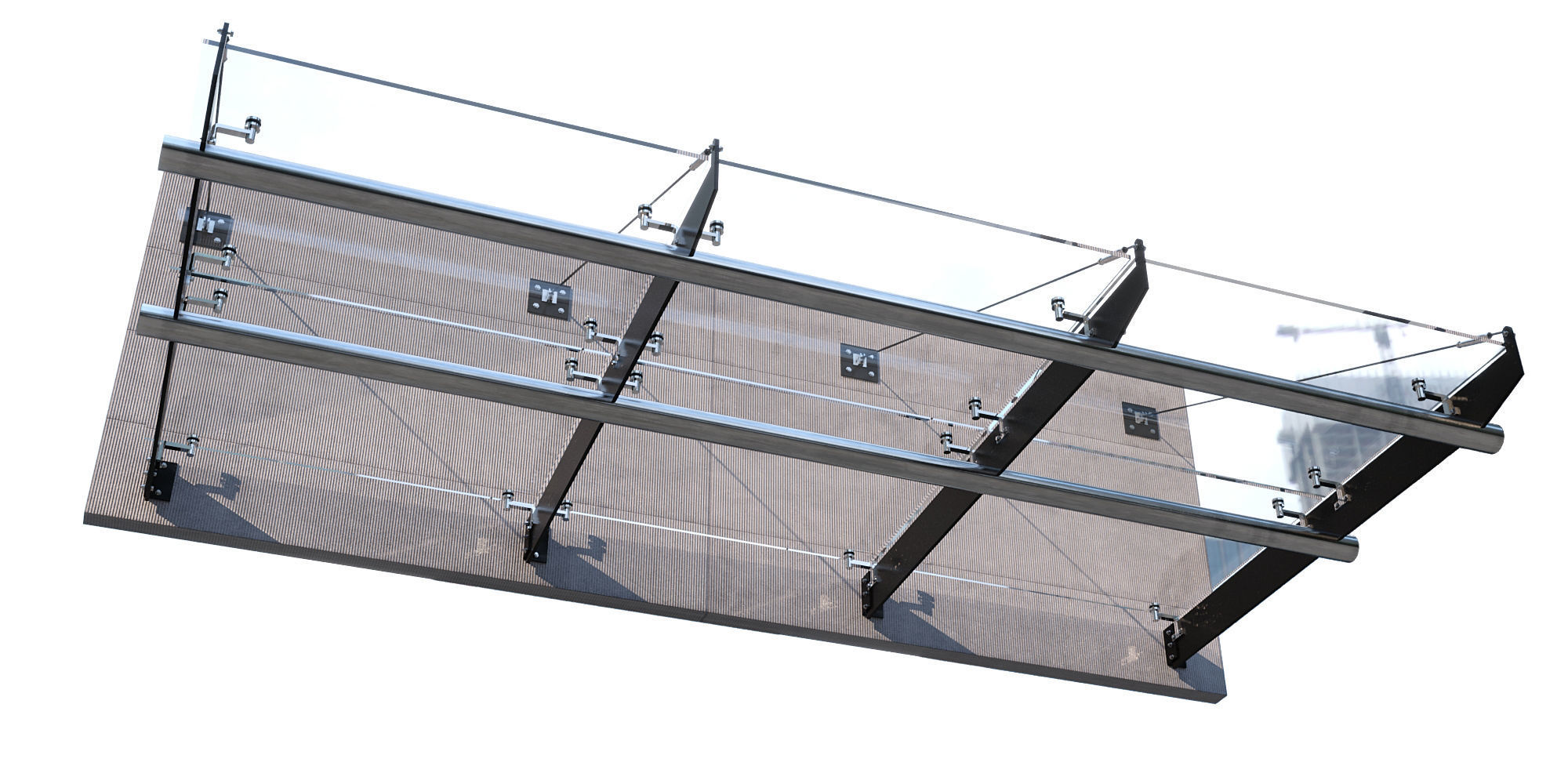 Glass Canopy Visorno7 3d Model Cgtrader