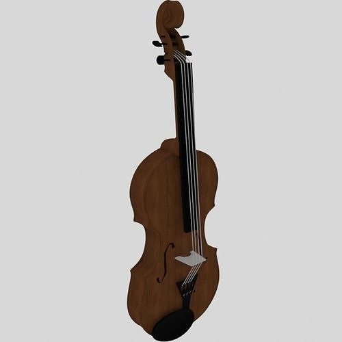 Violin 3D model | CGTrader