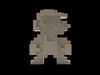 8-bit Mario in 3D 3D model 3D printable | CGTrader