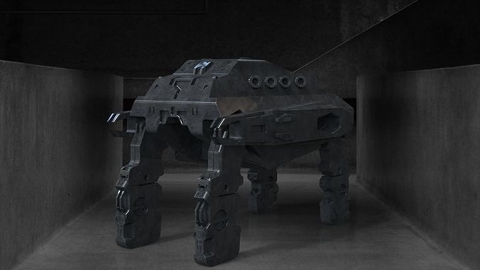 Space transporter 3D model | CGTrader