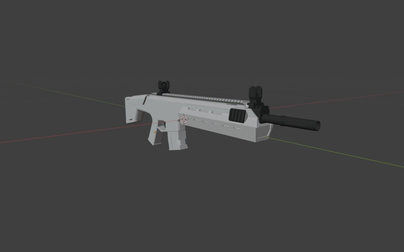 ar 15 weapon free 3D model | CGTrader