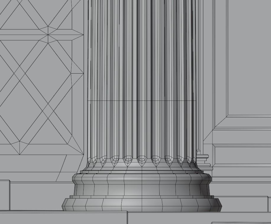 3D model Ancient Greece Temple VR / AR / low-poly | CGTrader