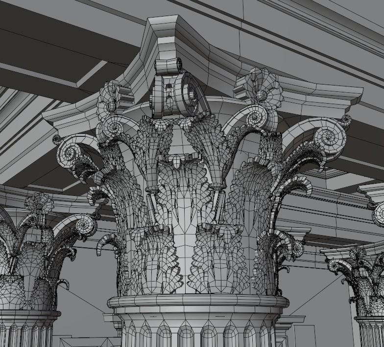 3D model Ancient Greece Temple VR / AR / low-poly | CGTrader