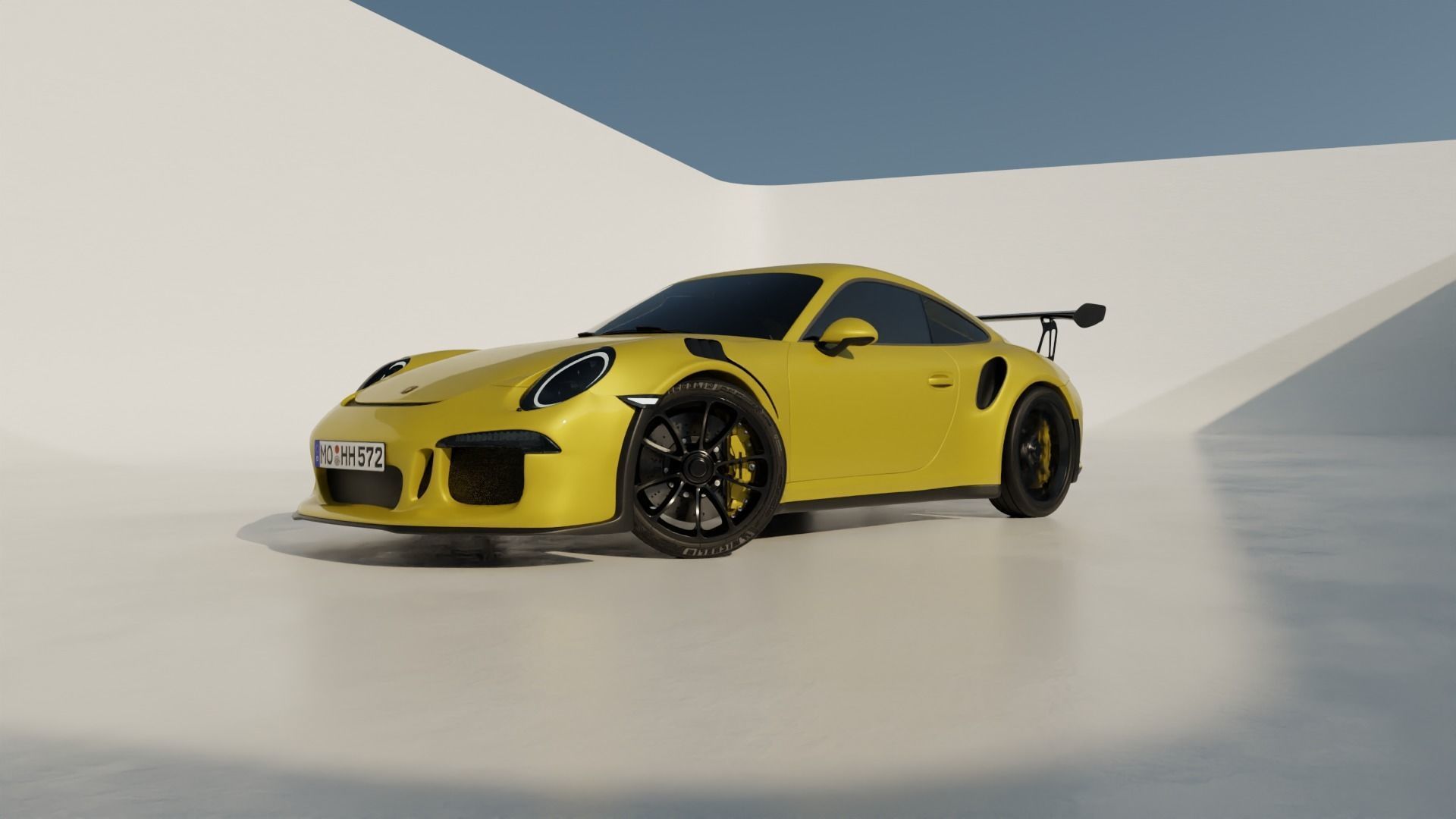 Porsche 911 GT3 RS 3D model | CGTrader