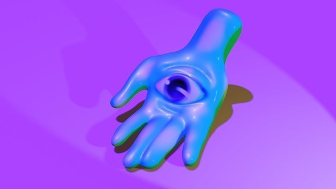 Hamsa Model 3D model 3D printable | CGTrader