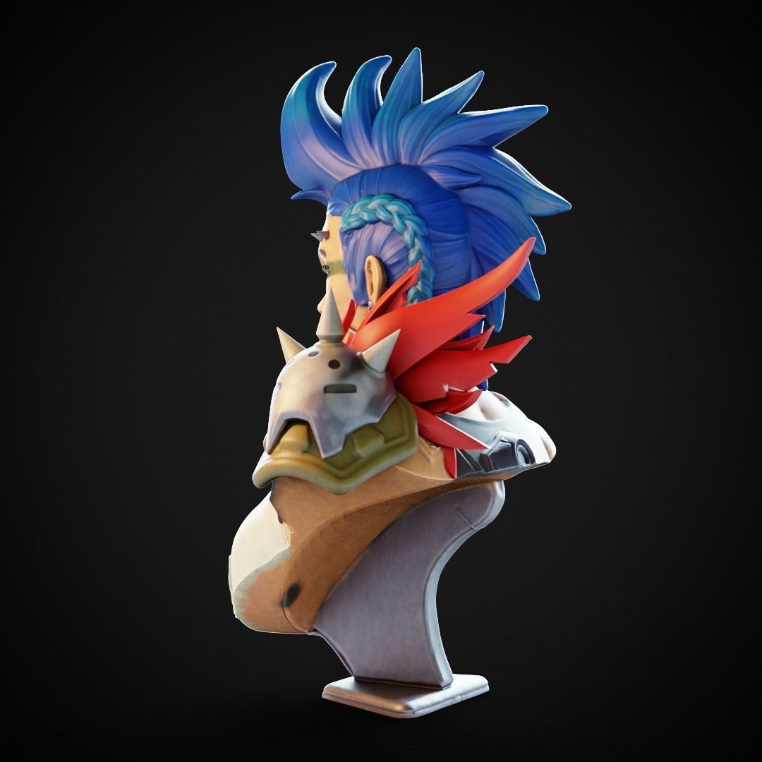 Overwatch2 - Junker Queen 3D model 3D printable | CGTrader