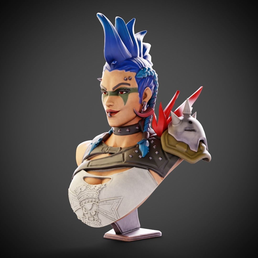 Overwatch2 - Junker Queen 3D model 3D printable | CGTrader
