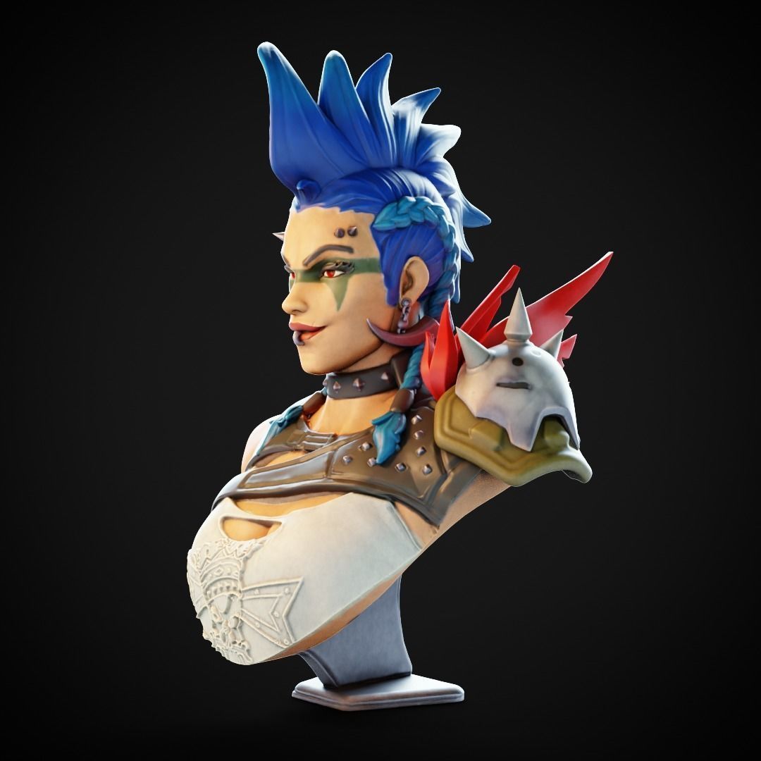 Overwatch2 - Junker Queen 3D model 3D printable | CGTrader