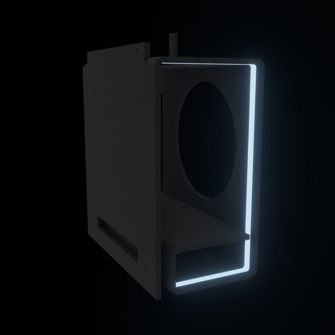 mini itx computer case 3d model for 3d printing 3D model 3D printable ...