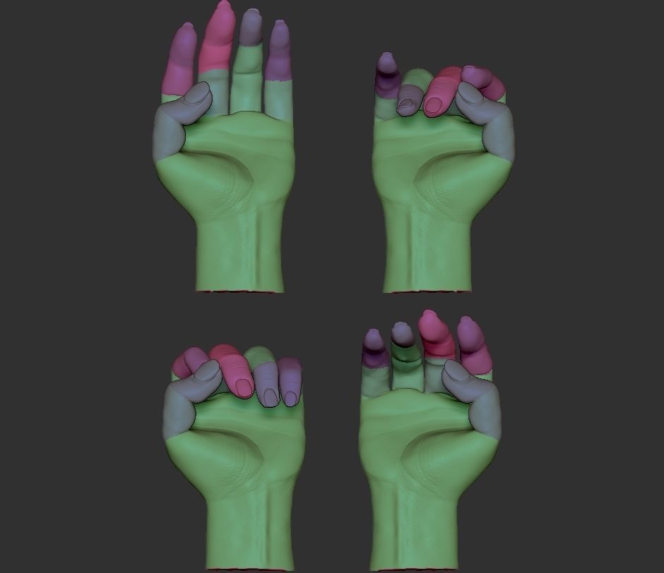 Hand details 3D model 3D printable | CGTrader