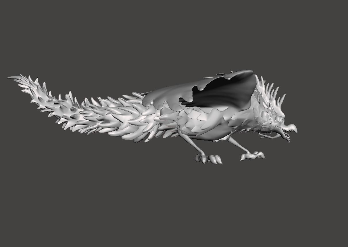 Basilisk Impel Down 3D Model 3D model 3D printable | CGTrader