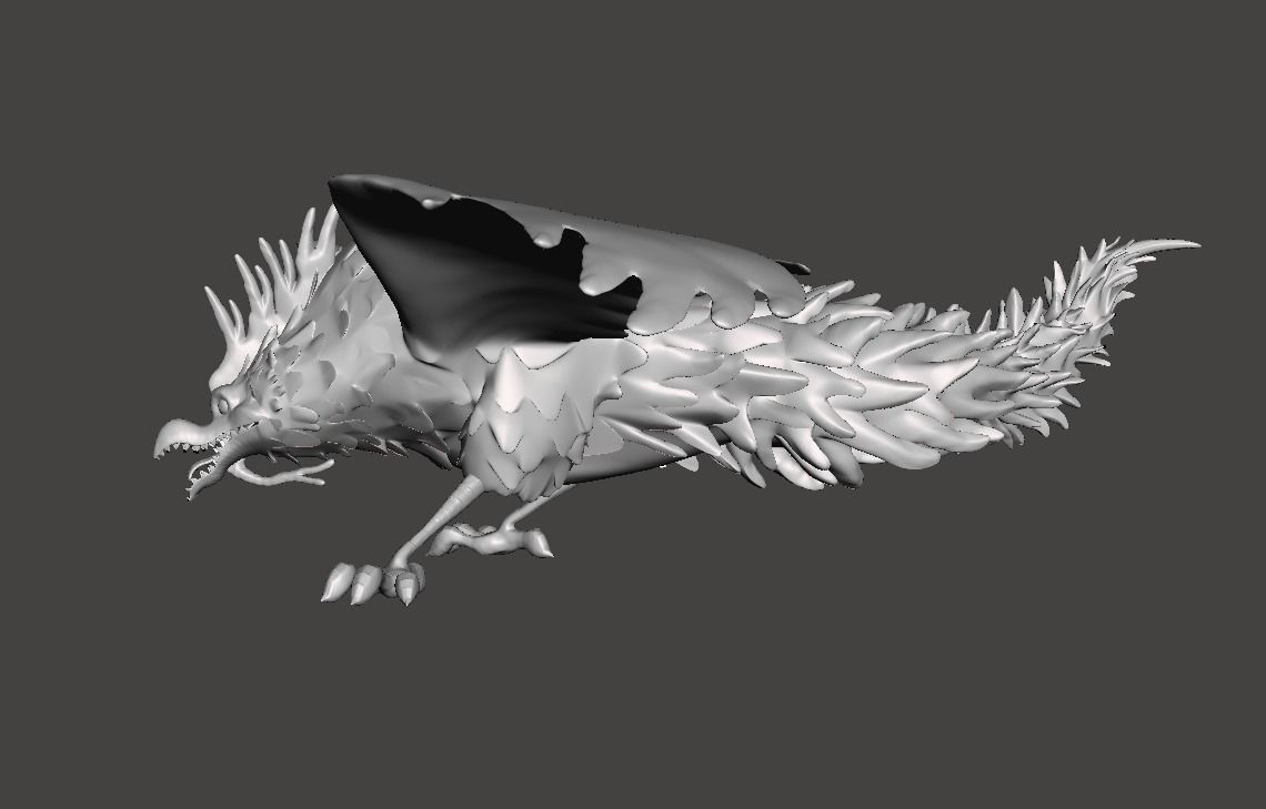 Basilisk Impel Down 3D Model 3D model 3D printable | CGTrader