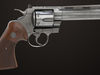 3D model Revolver 05 Silver Colt Python All PBR Unity UE Textures VR ...