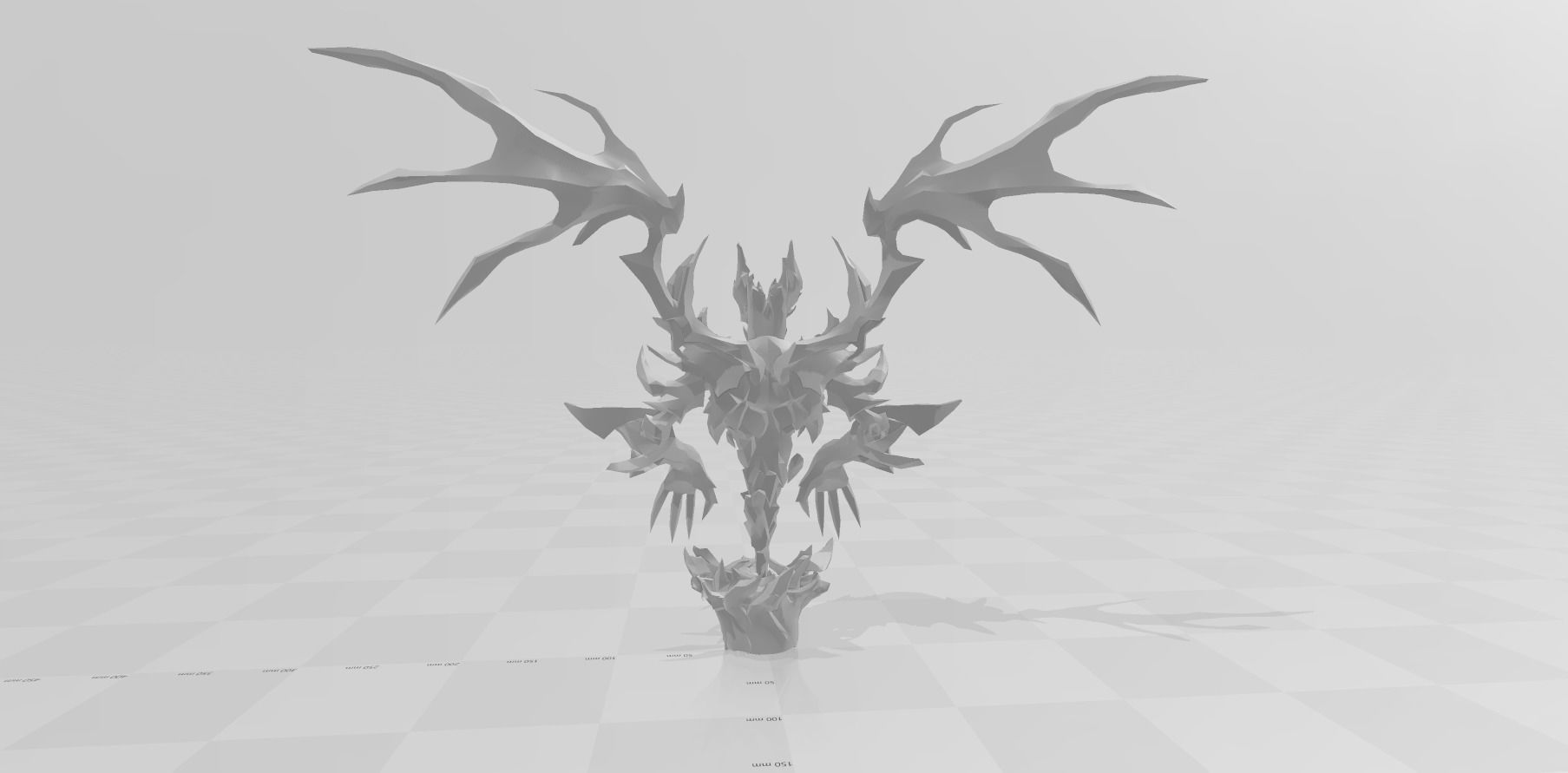 shadow fiend arcana 3D model 3D printable | CGTrader